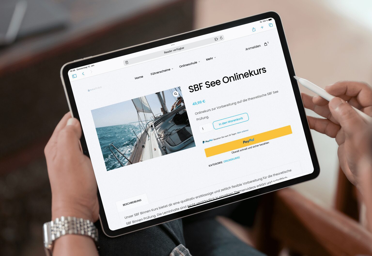 Sportbootführerschein (SBF) See